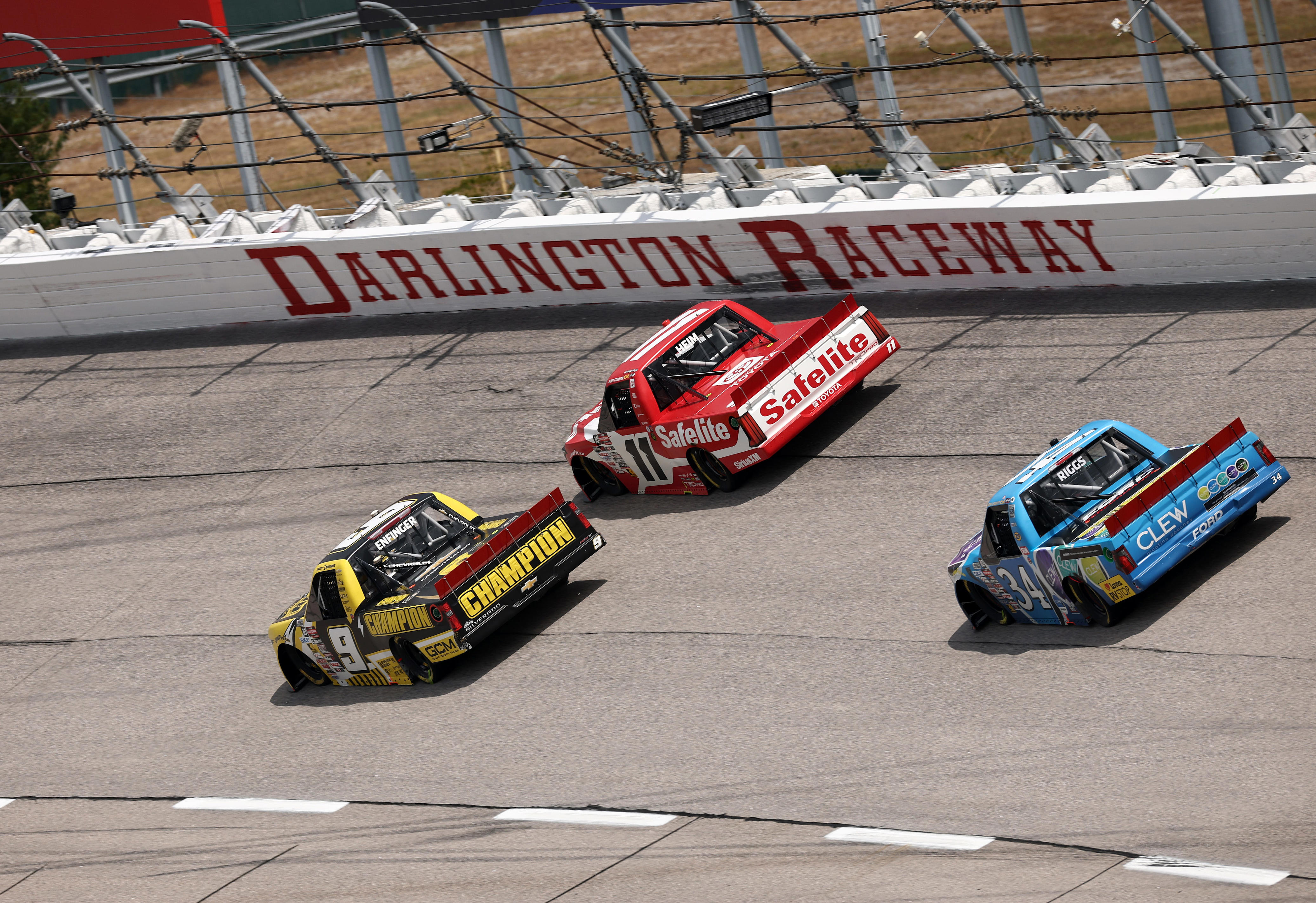 NASCAR qualifying order for Truck Series at Darlington in March 2026