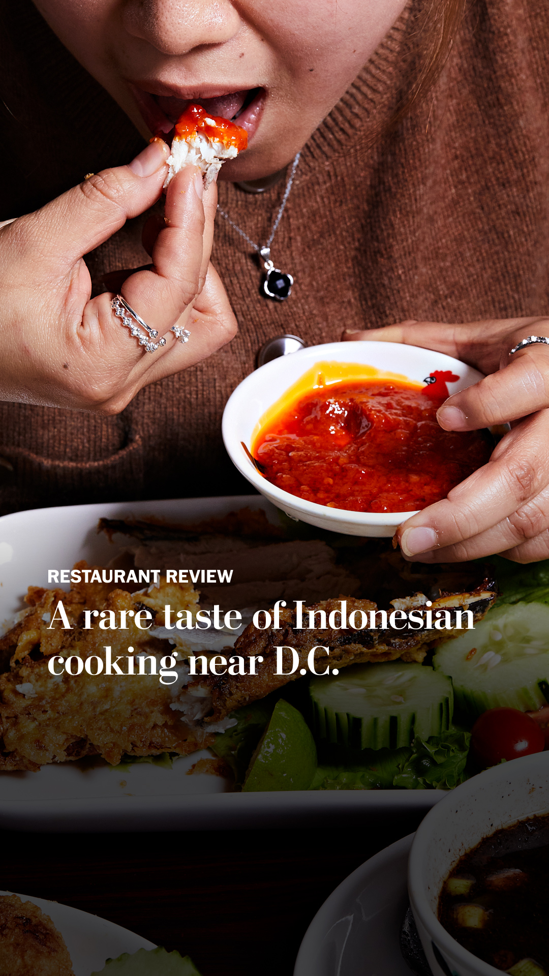 A rare taste of Indonesian cooking near DC