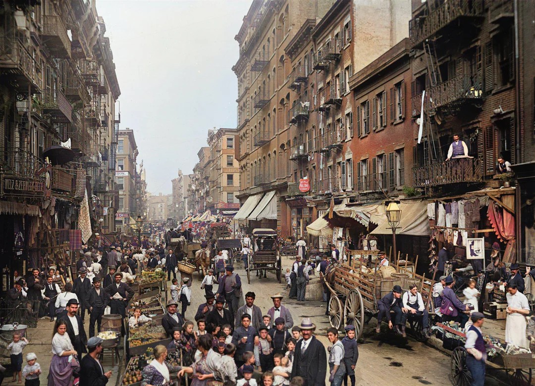 10 colorized photos from the early 1900s