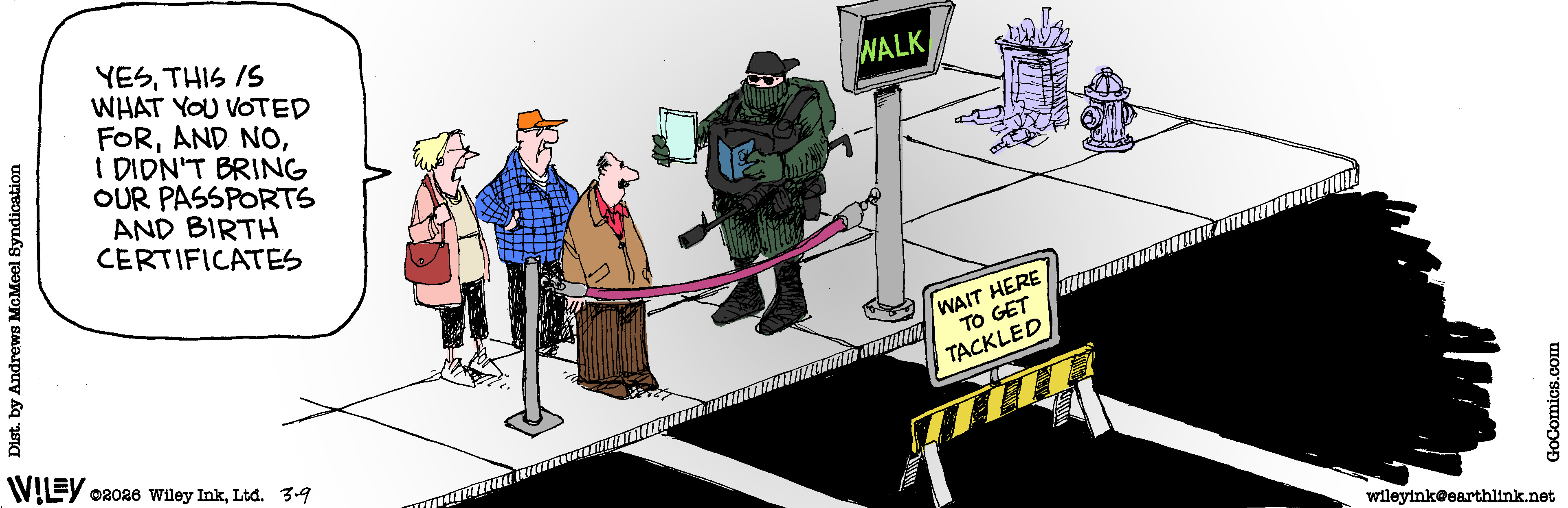 Non Sequitur by Wiley Miller