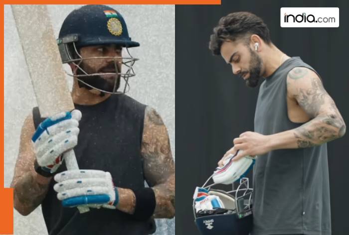 Watch: Virat Kohli turns up the heat in nets, fans go crazy over viral ...