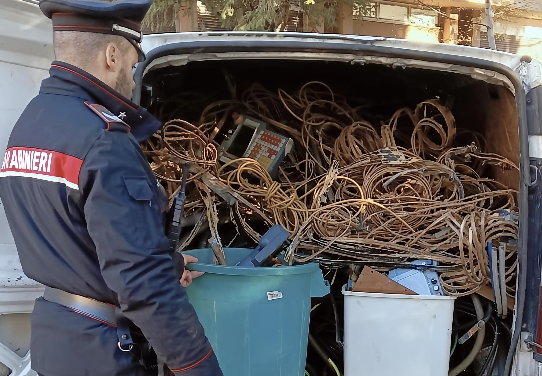 La banda in trasferta da Torino. Maxi furto di 14 tonnellate di rame ...