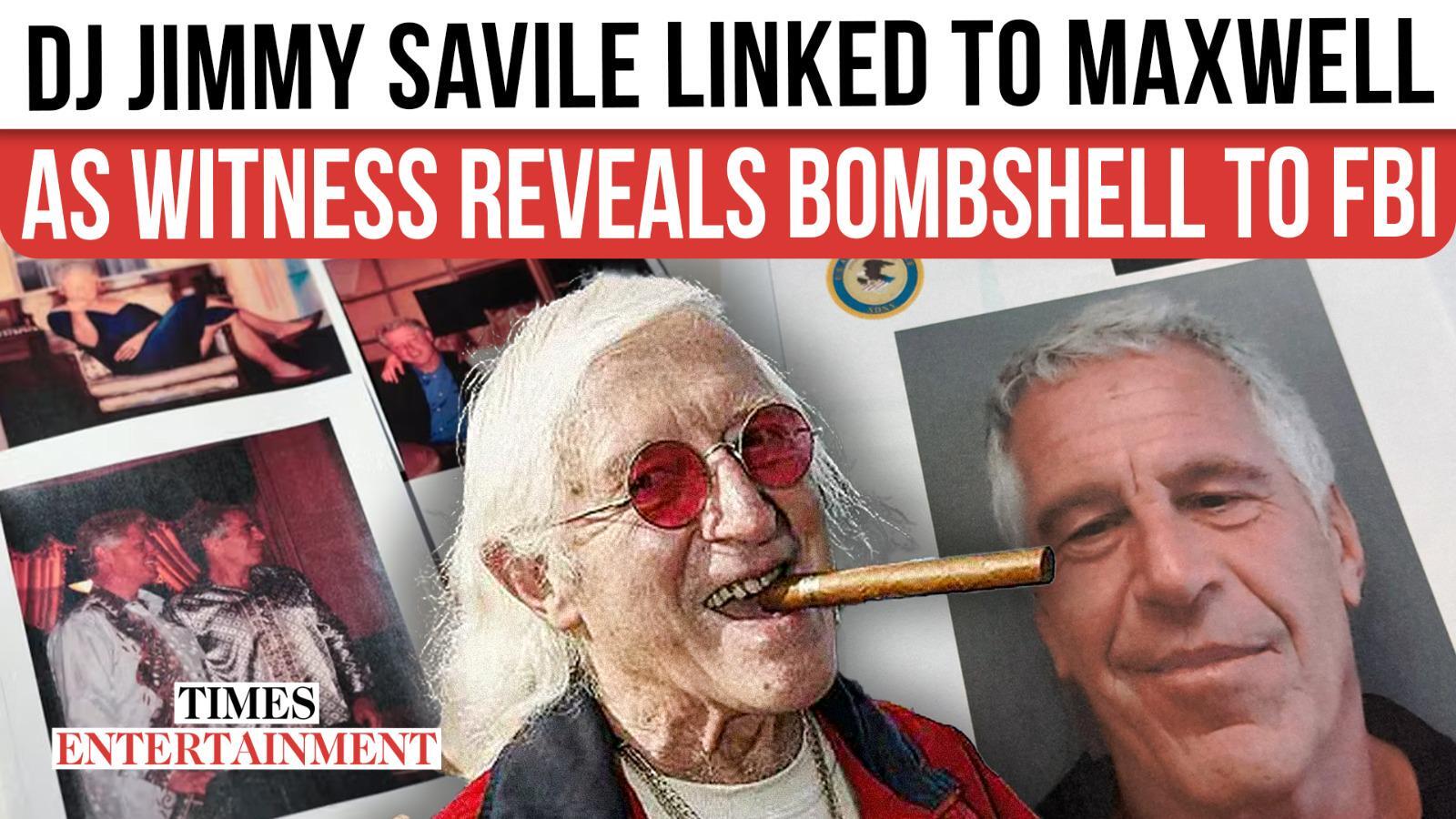 Celeb DJ Jimmy Savile’s shocking 'party' with Epstein aide Maxwell ...