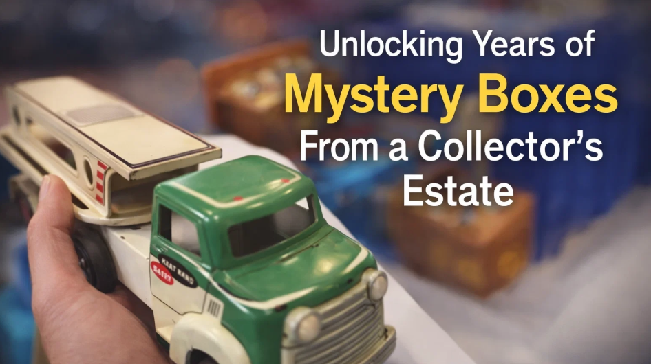 Unlocking years of mystery boxes from a collector’s estate