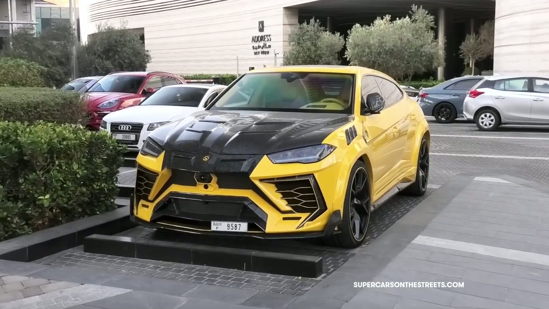 $325,000 Mercedes AMG GT Black Series in Dubai traffic