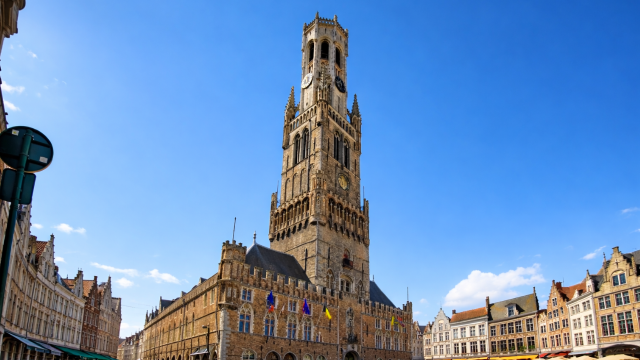 Exploring Bruges' beautiful medieval city