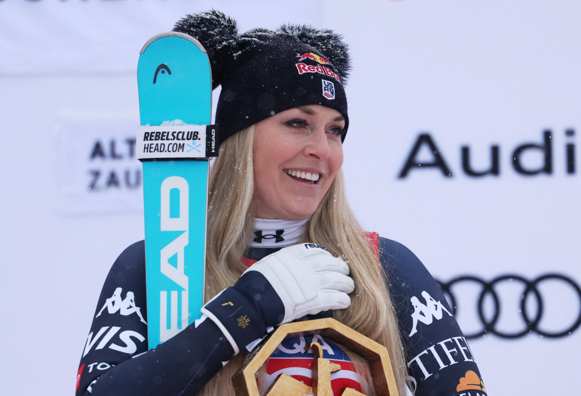Lindsey Vonn reveals new gym partner amid injury recovery
