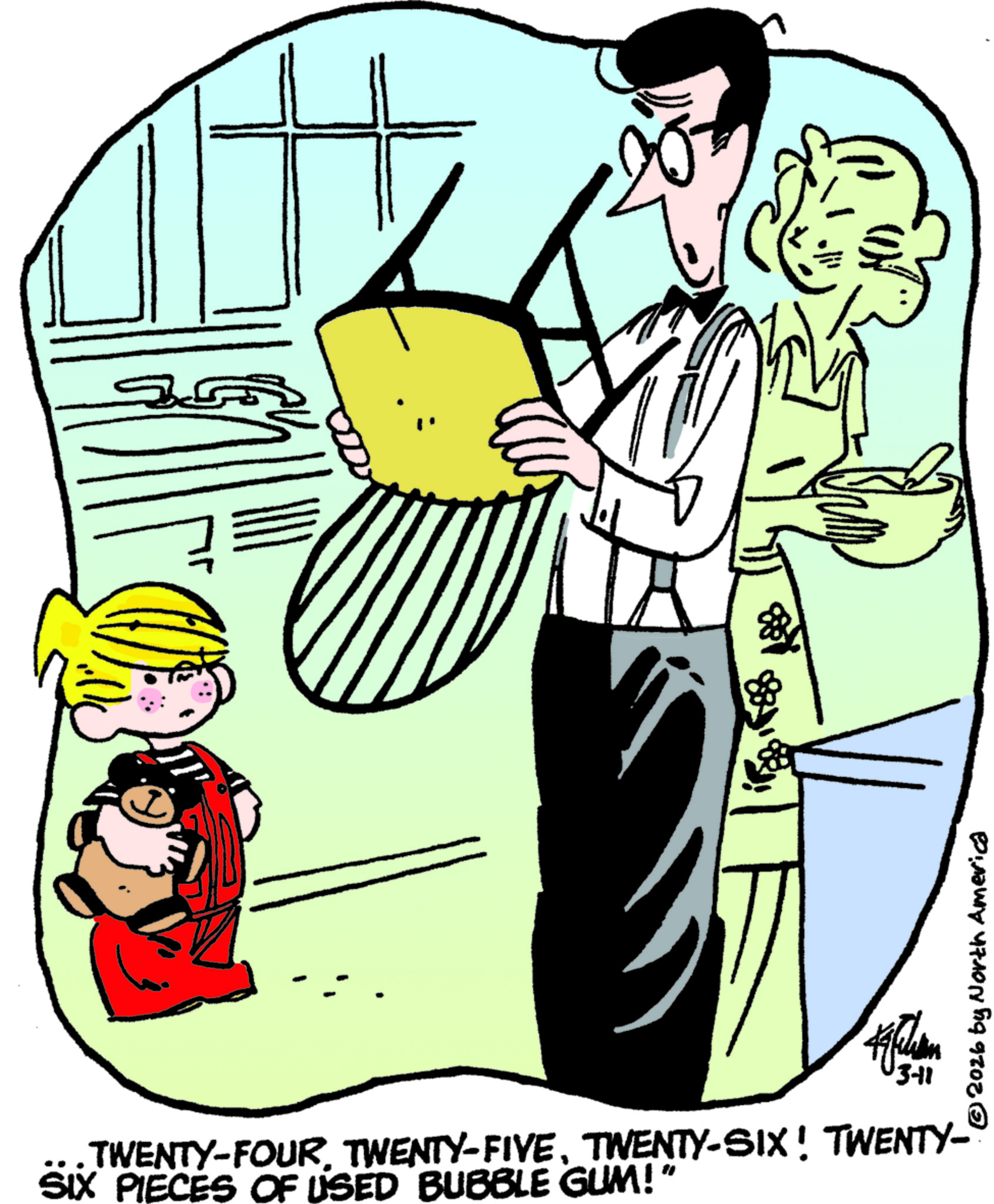 Dennis the Menace by H Ketcham, M Hamilton & R Ferdinand