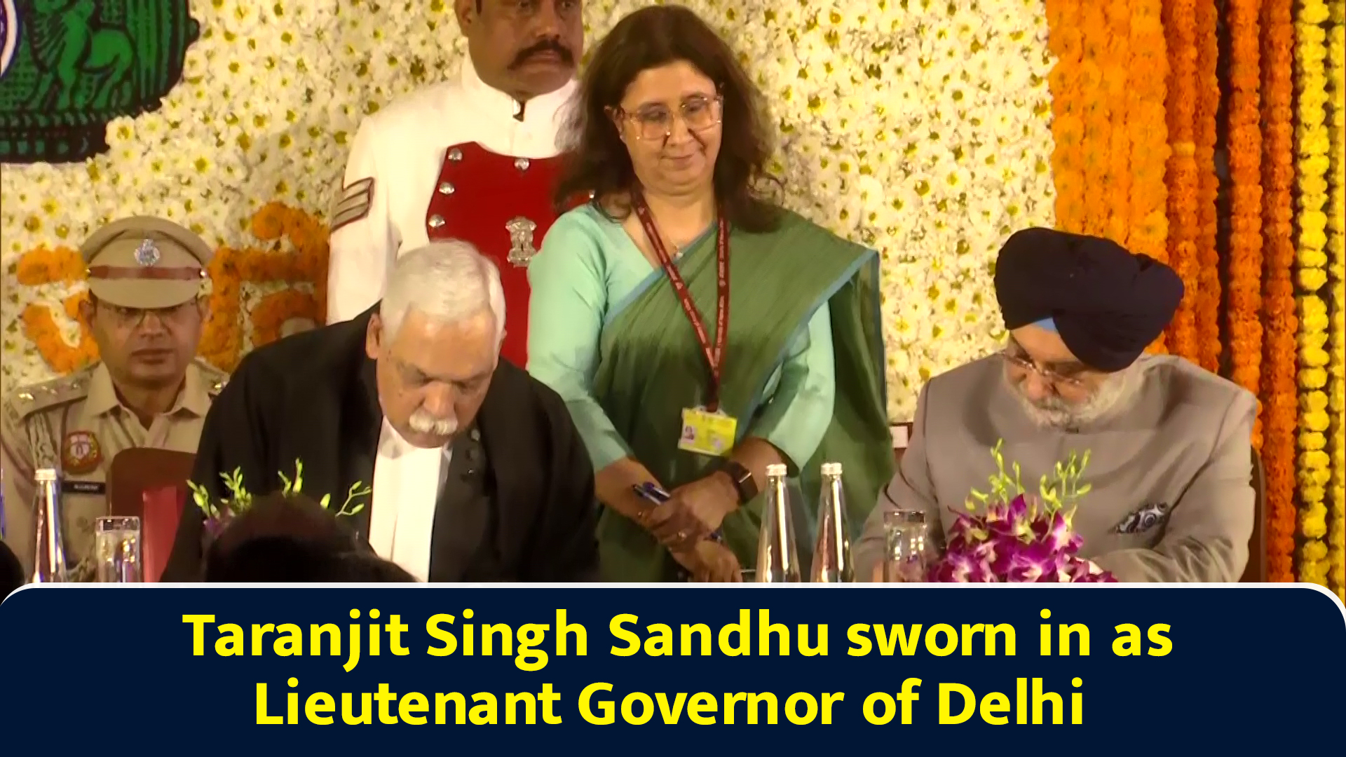 Taranjit Singh Sandhu sworn in as lieutenant governor of Delhi