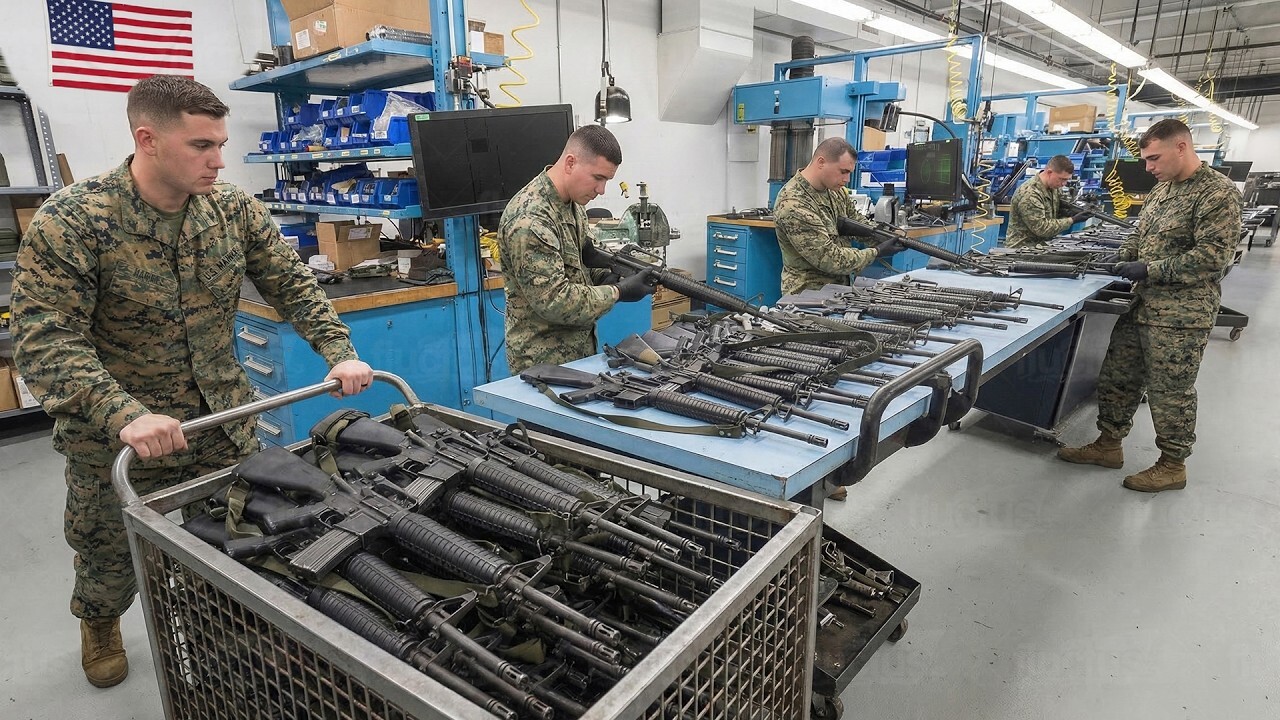 How US Army’s Largest Armories Store & Protect Billions $ Worth of Firearms