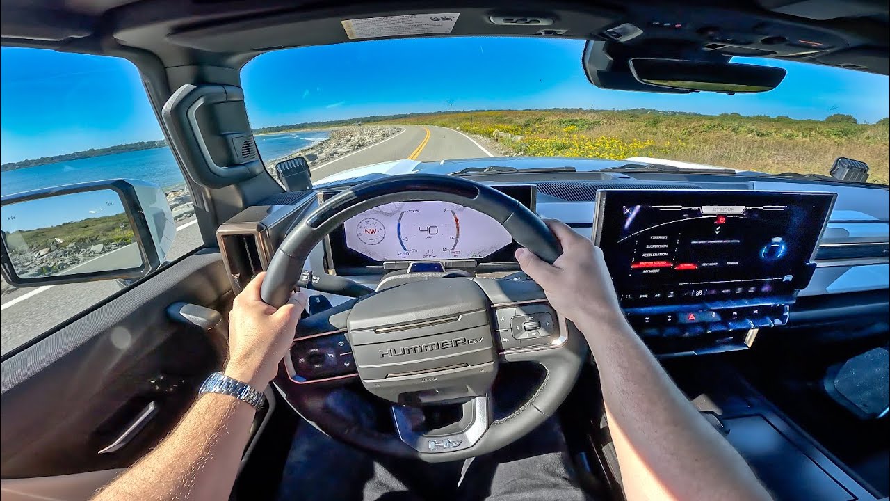 Test driving the Hummer EV and its unique features
