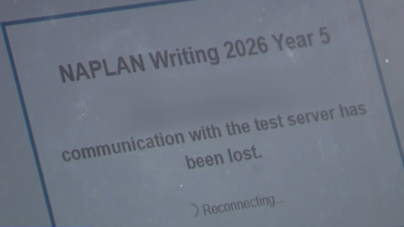 Tests paused, students escorted from exam halls amid widespread NAPLAN ...