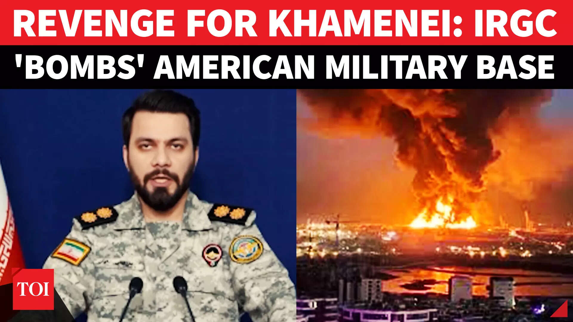'Direct hit': IRGC missile force 'bombs' American military HQ in Iraqi ...