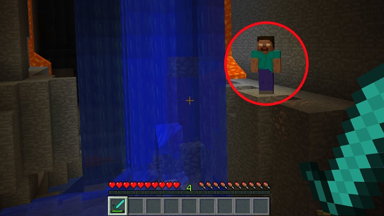 Searching for Herobrine in Minecraft