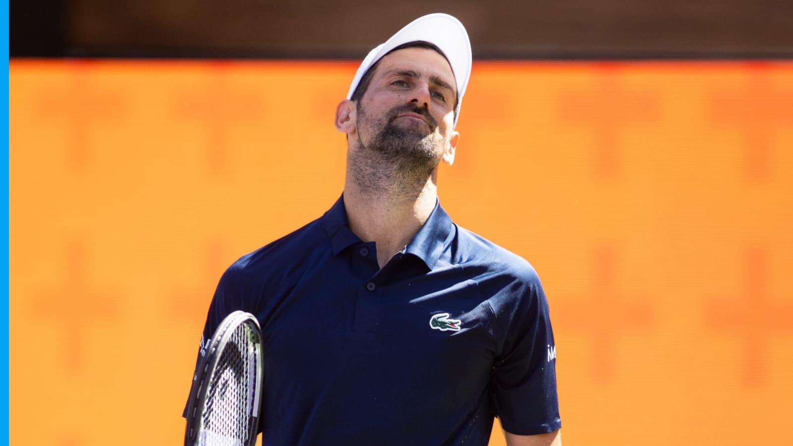 Novak Djokovic suffers practice defeat ahead of return to tennis at the ...