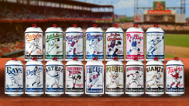 Budweiser marks 150th with MLB team cans ahead of 2026 Opening Day