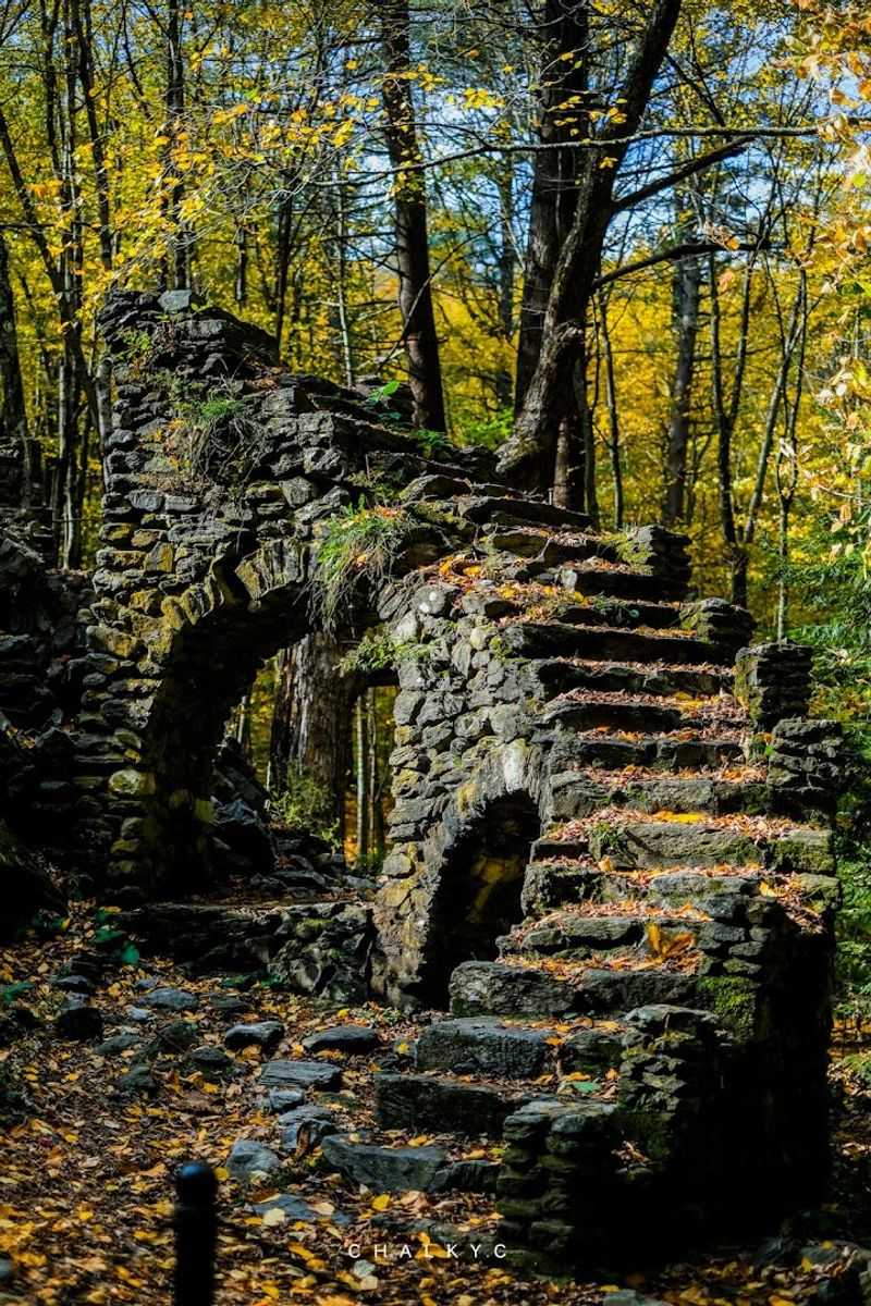 This forgotten New Hampshire castle ruins hike has a reputation that ...