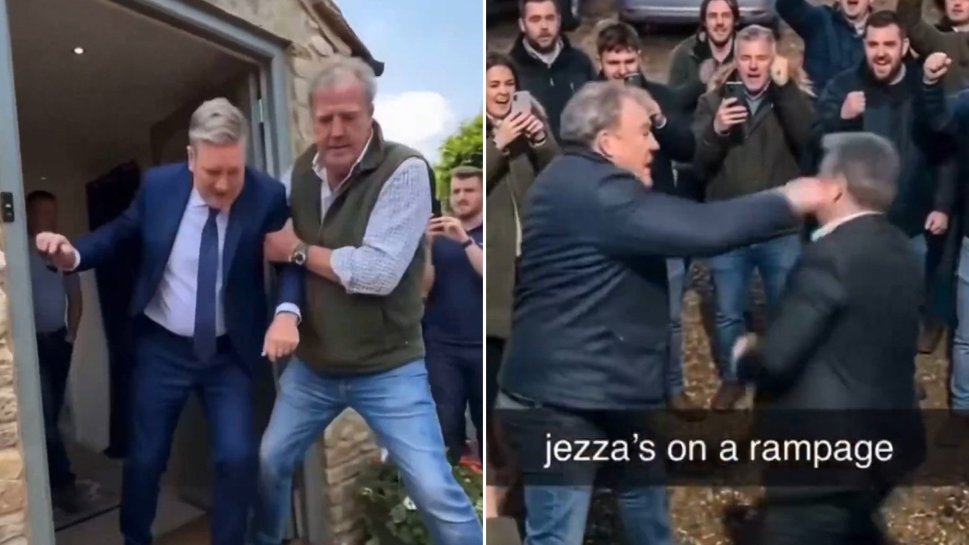 Jeremy Clarkson brands account behind viral Keir Starmer fight video a ...
