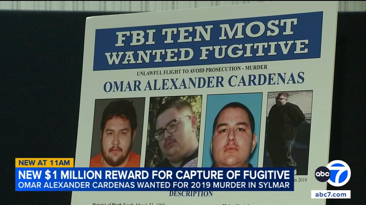 FBI increases reward to $1M for 'Top 10 Most Wanted' fugitive wanted ...