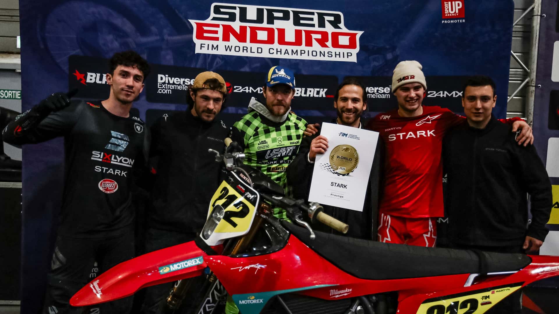 EV motorcycle company takes first FIM SuperEnduro manufacturers world ...