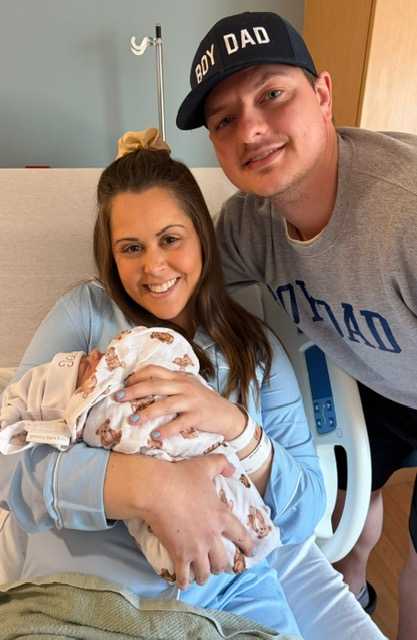 NBC5 anchor Liz Strzepa and husband announce birth of baby boy