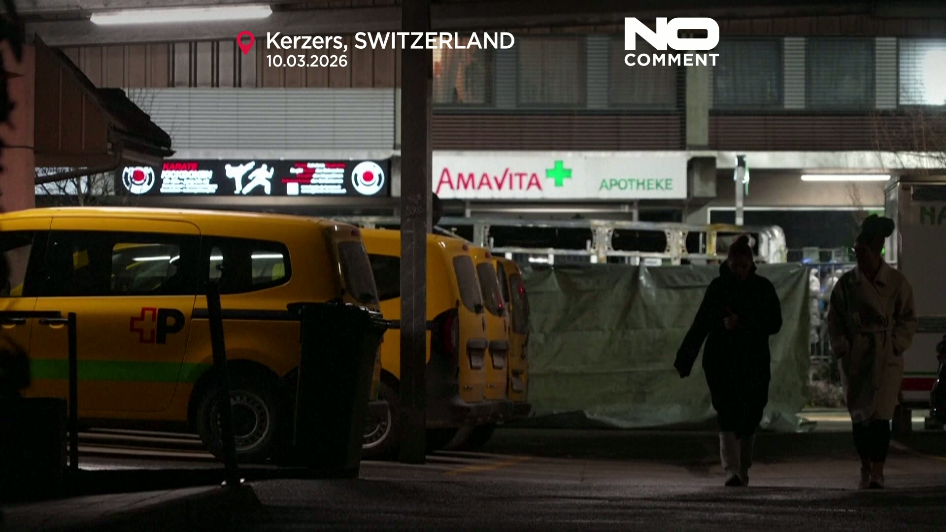 Bus fire in Switzerland leaves at least 6 dead, 4 injured