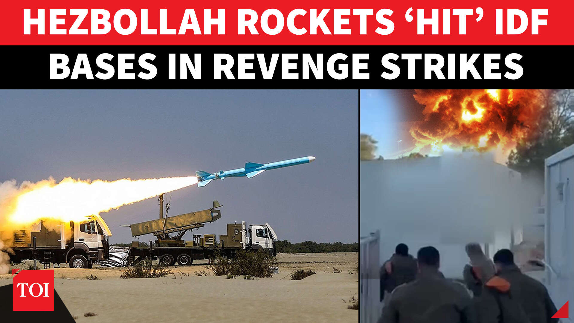 Hezbollah rockets slam Israel as missiles 'hit' Ramle and Beit Shemesh ...