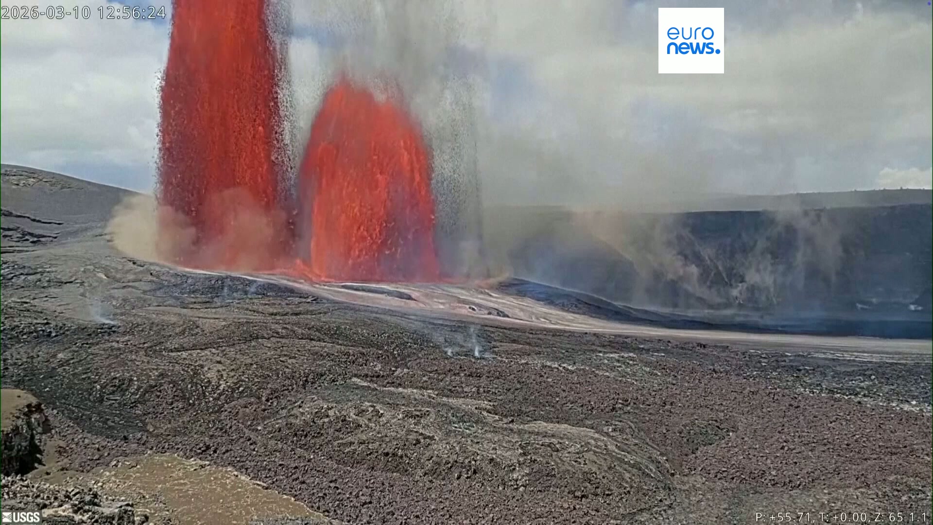 Hawaii's Kilauea volcano erupts, shooting lava fountains up to 300 ...