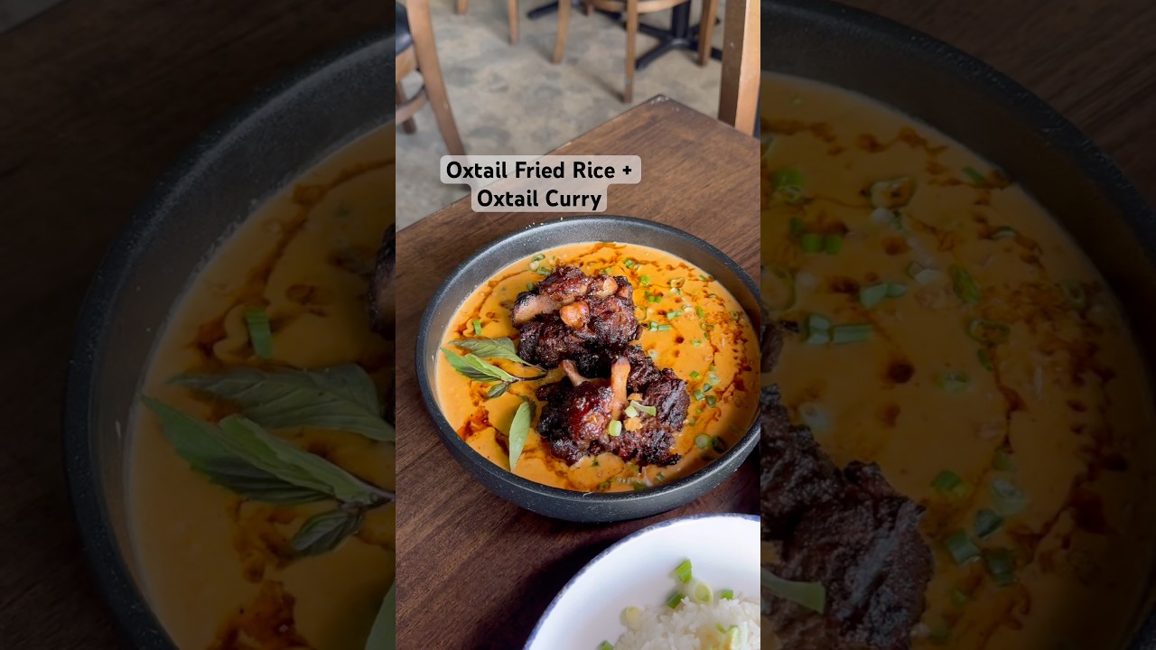 Trying the only Black owned Thai restaurant in LA (oxtail everything ...