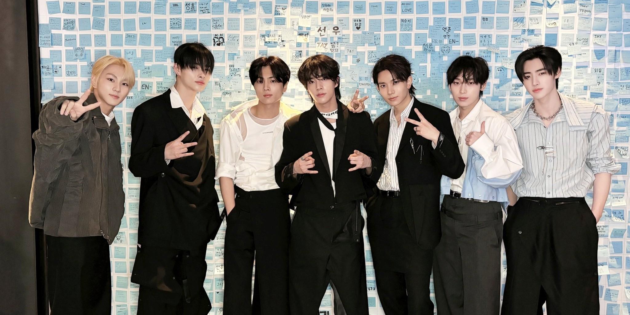 Following Heeseung’s departure, Enhypen writes appreciation message for ...