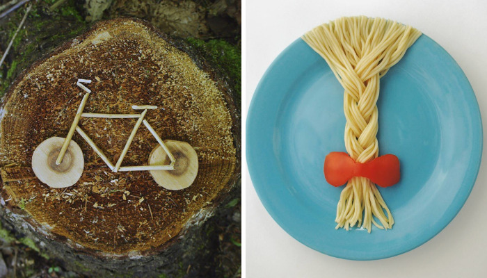 Everyday objects transformed into something else