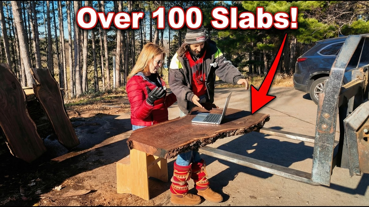 I transformed a walnut tree into art 🌳