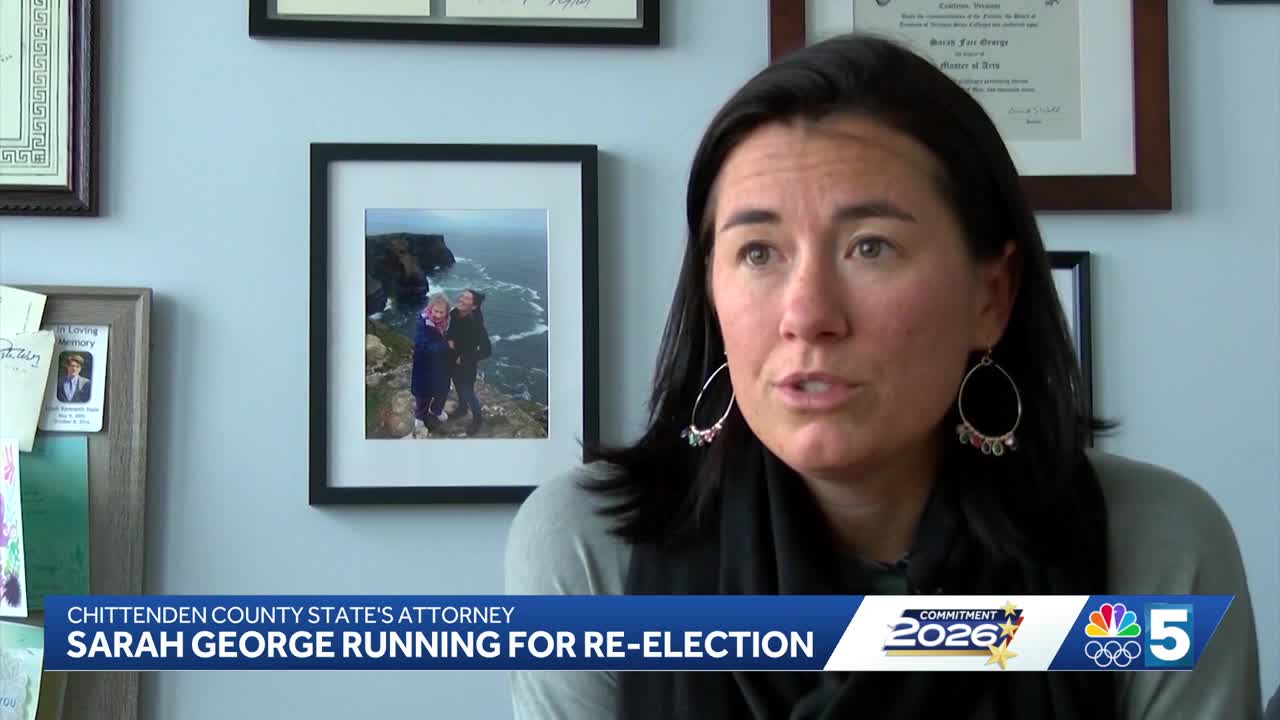 Chittenden County's top prosecutor Sarah George announces re-election bid