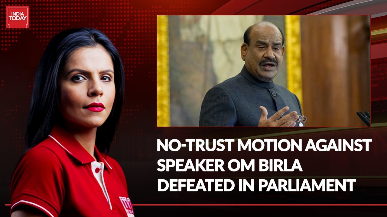 Om Birla survives no-trust motion in Parliament, Amit Shah slams Rahul ...