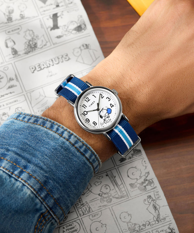 Timex’s latest Snoopy collab is ready for the pickleball court