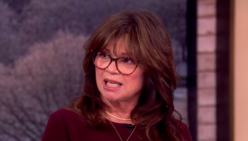 The View: Valerie Bertinelli’s bold political statement gets bleeped out