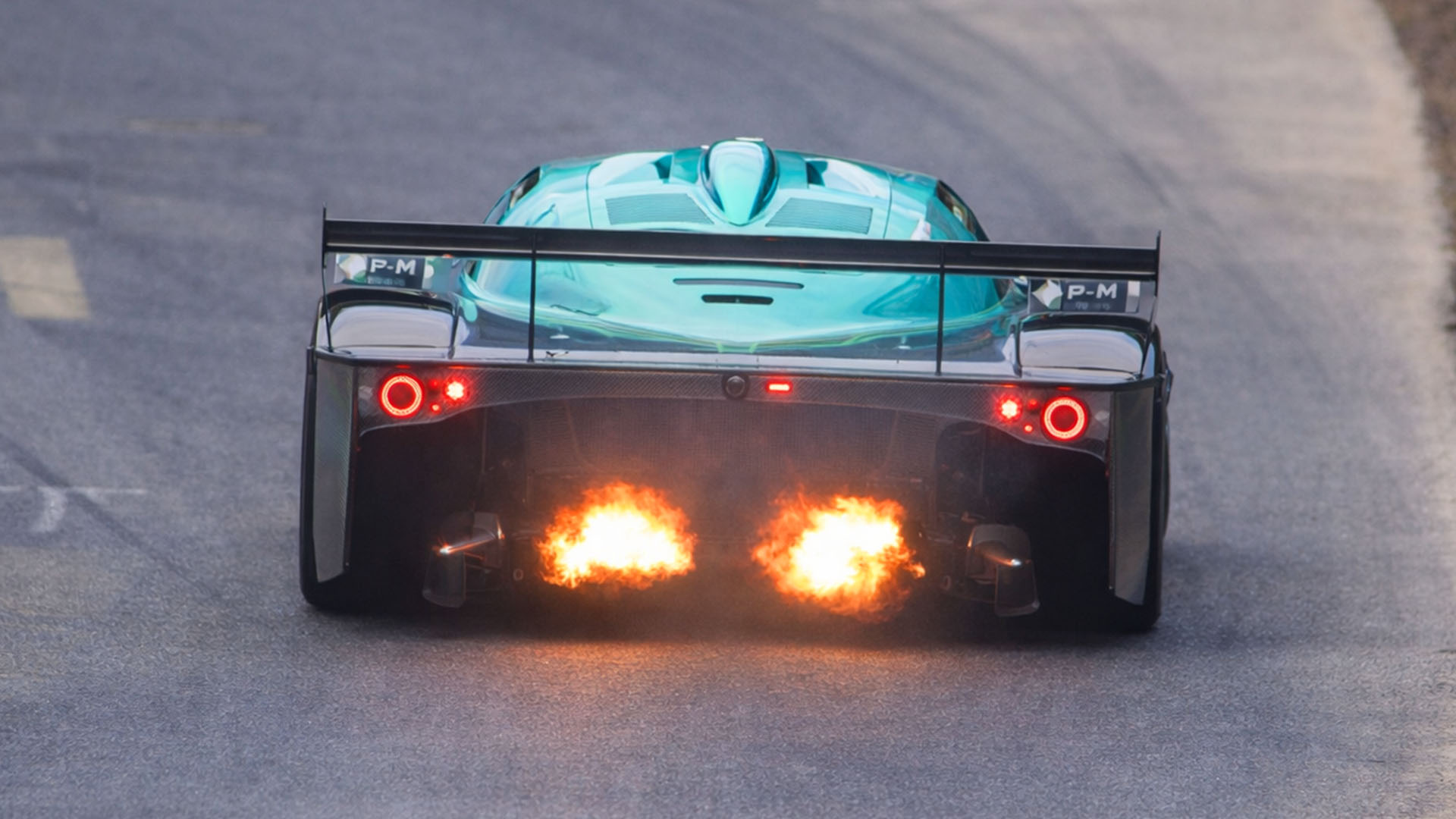 Flame Bursts From Cars Nürburgring Compilation