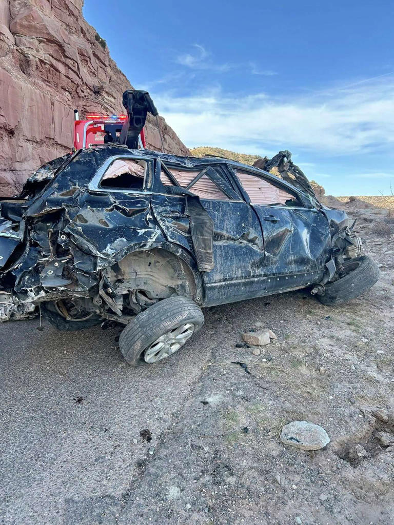 New photos show mangled SUV after plunge into 'Grand Canyon of Texas'