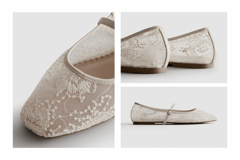 Primark’s £14 embroidered mesh ballet pumps are a breathable ...