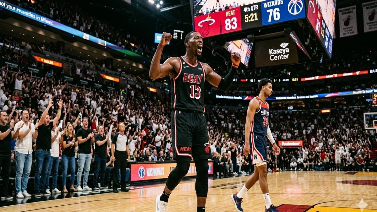 NBA: Famous analyst says Bam Adebayo should have been benched out of ...