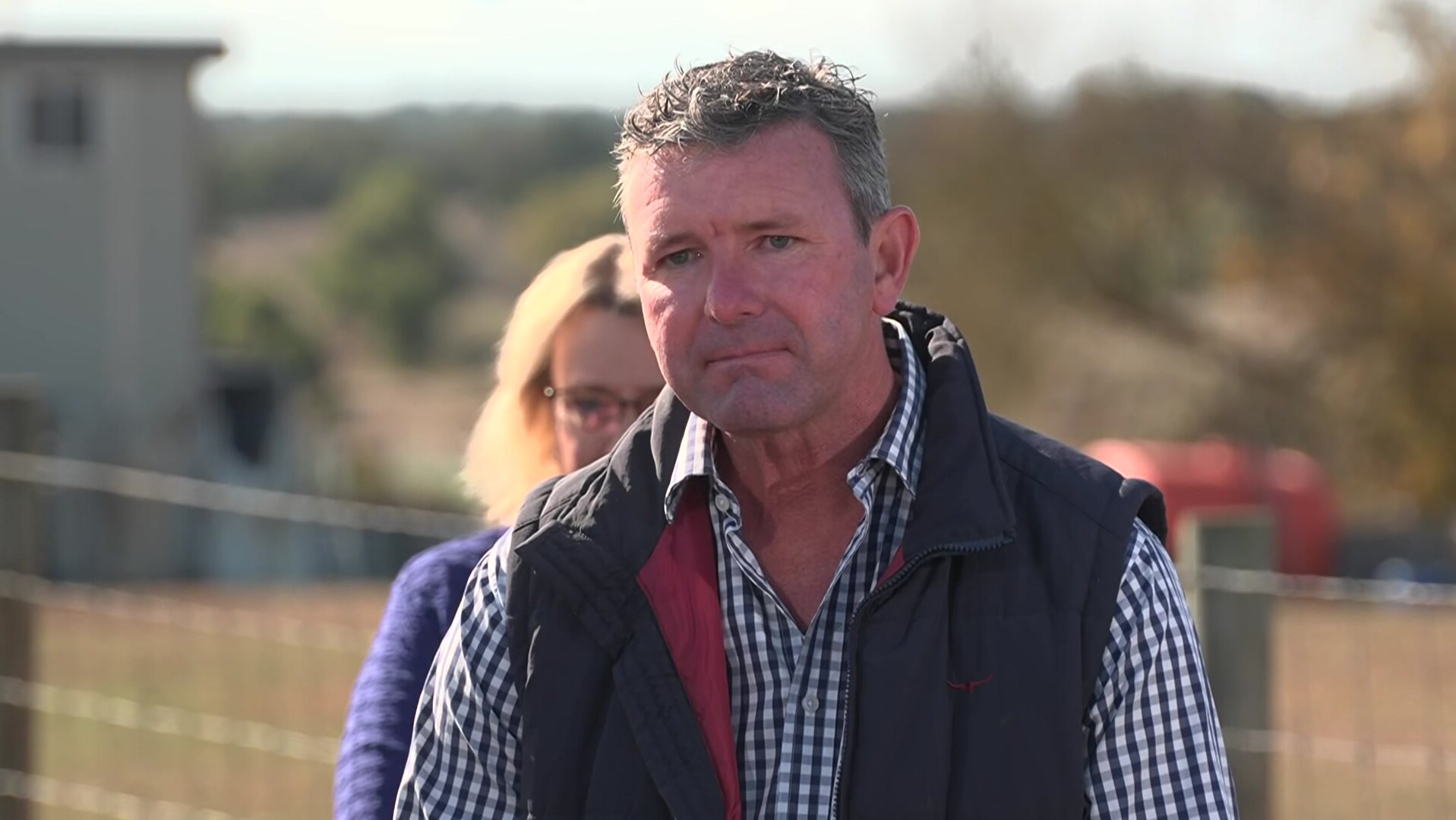 Victorian Farmers Federation president Brett Hosking announces shock exit