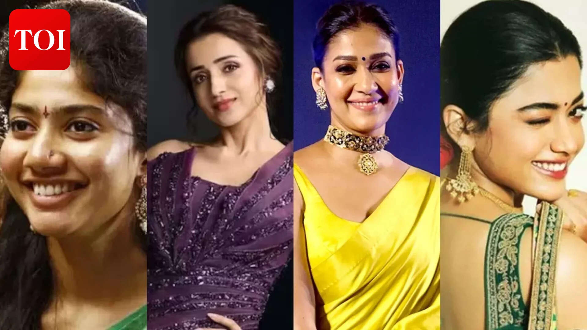 Trisha Krishnan, Nayanthara to Sai Pallavi: Highest-paid South Indian ...