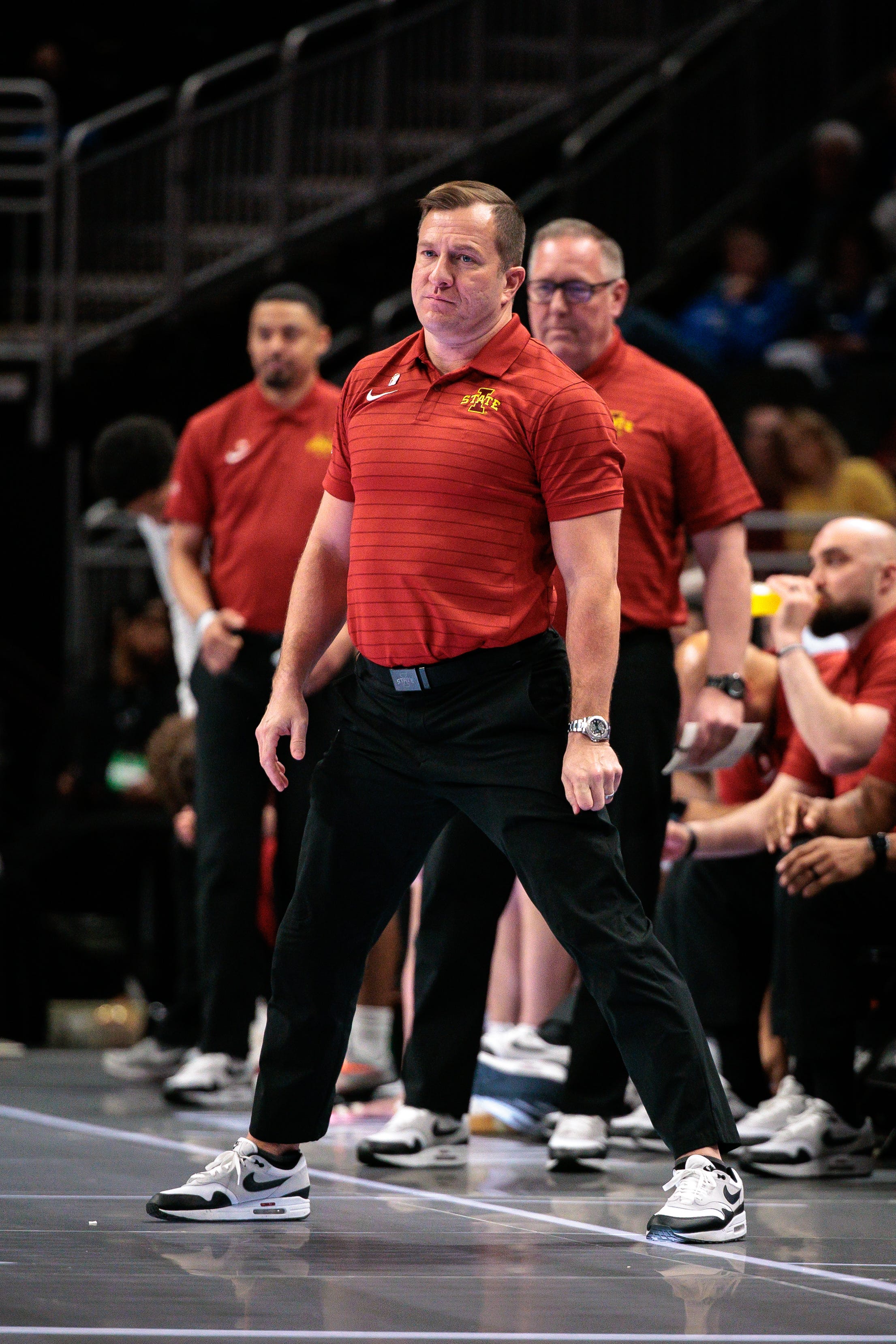 Travis Hines' reaction to Iowa State basketball's March Madness draw