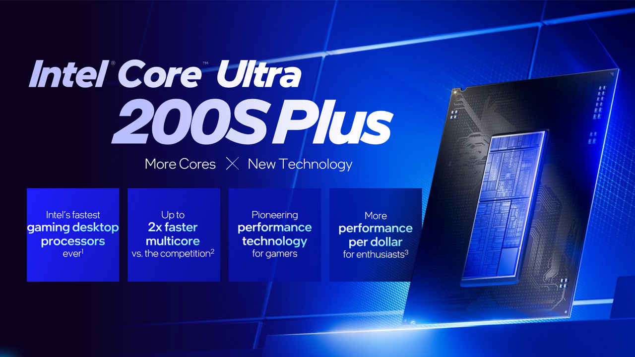 Intel announces Core Ultra 200S Plus desktop processors