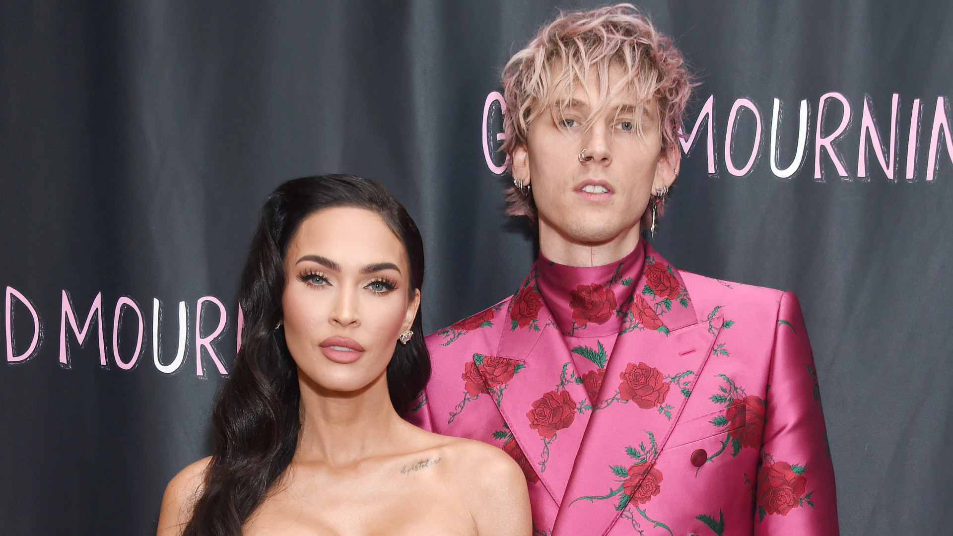 MGK says he's 'stoked we had a baby' under Megan Fox's new photos