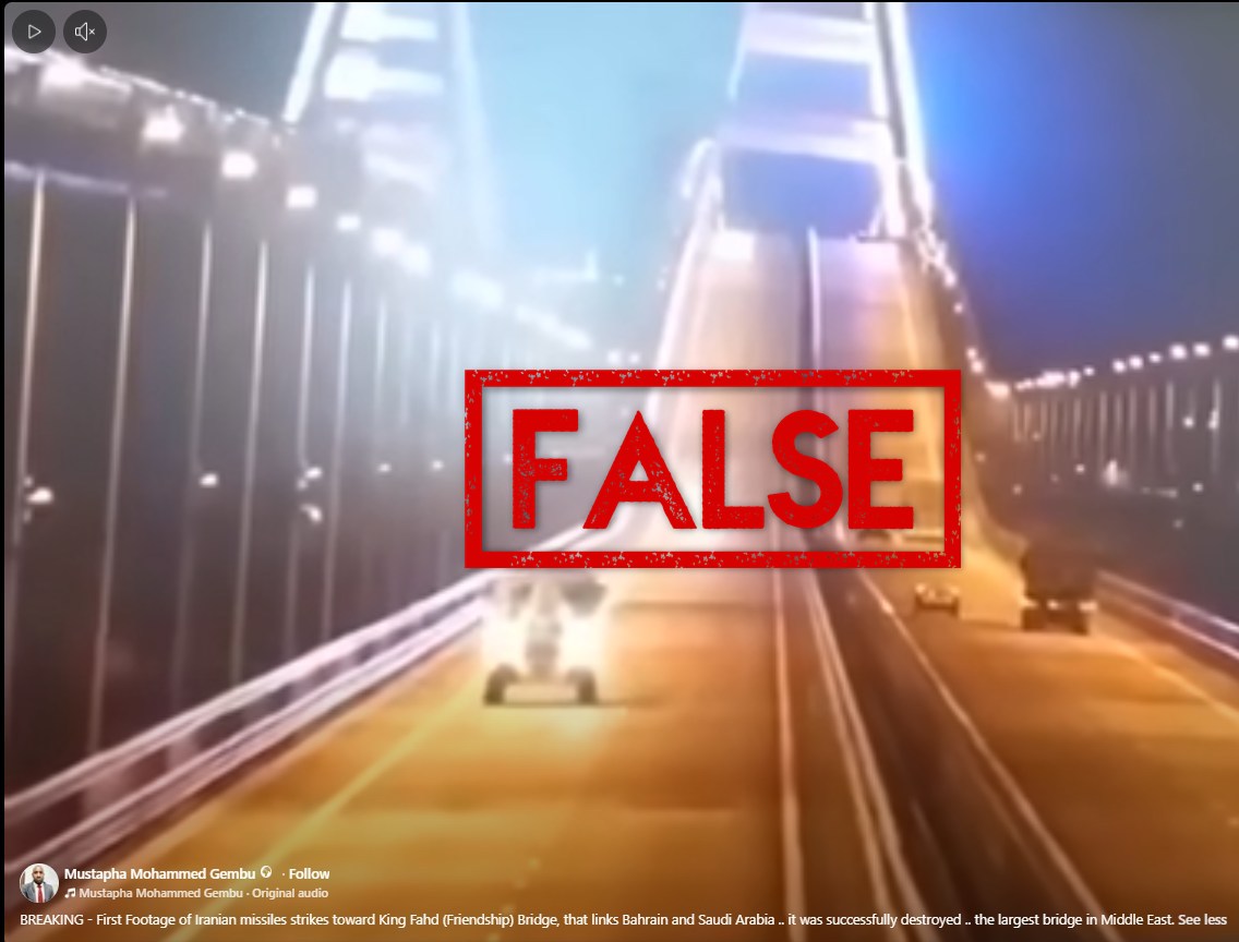 2022 Crimea bridge blast falsely shared as Iranian attack on the King ...