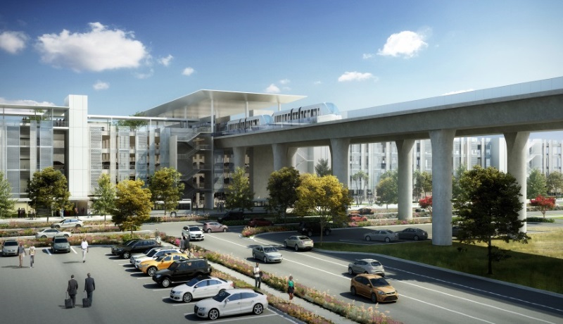 Rental car center opens at LAX airport