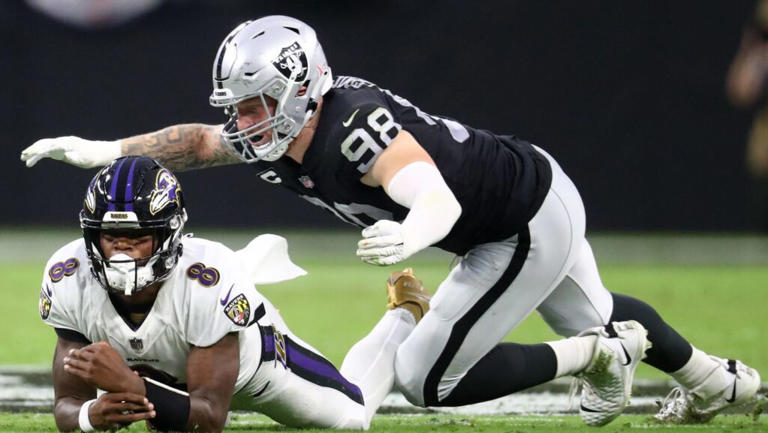 Maxx Crosby’s agent fires back after Ravens cancel Raiders trade over ...