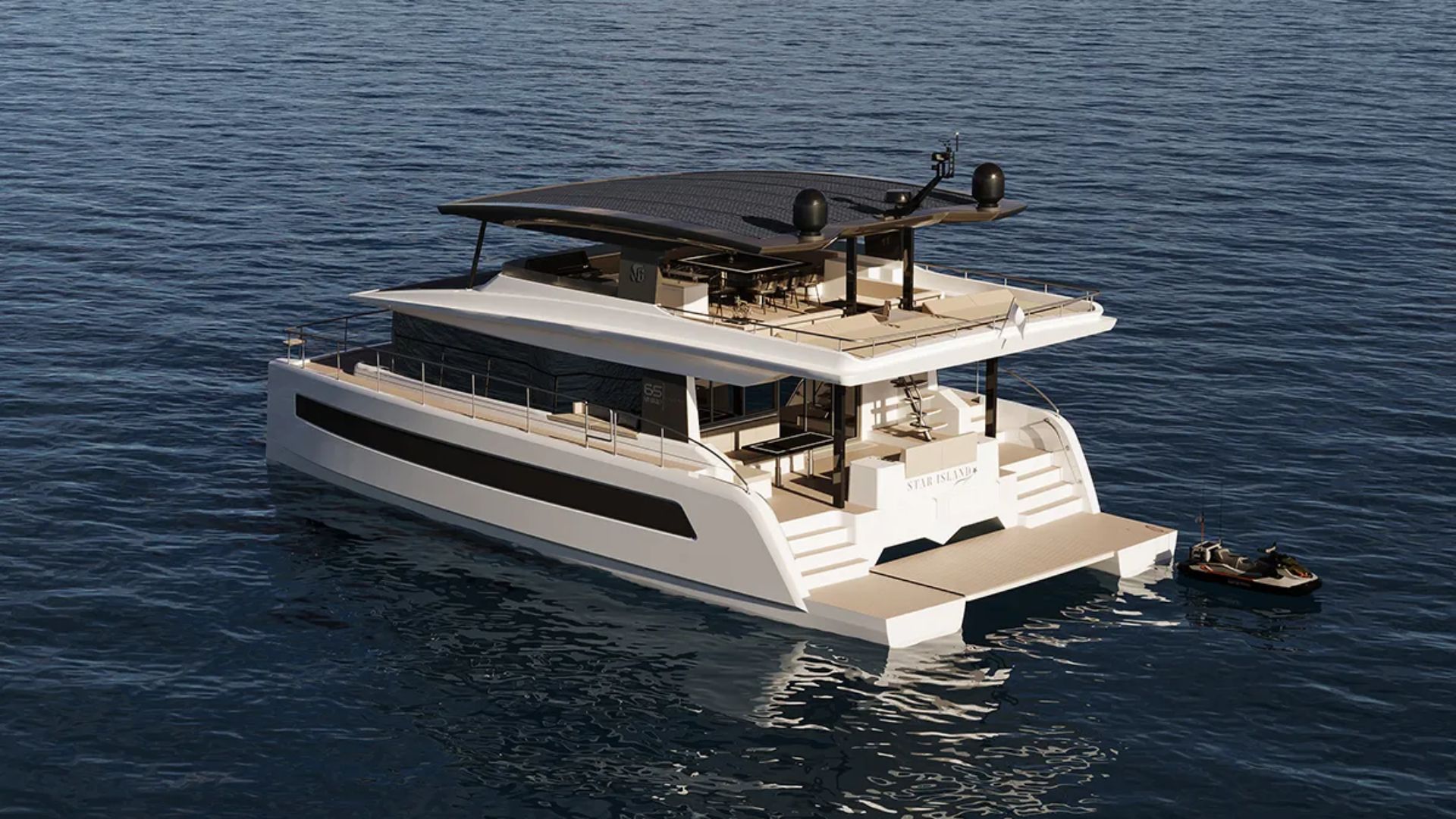 Photos: 62-foot hybrid catamaran marries 42 solar panels with twin 450 ...