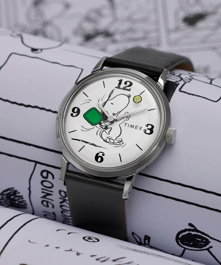 Timex’s latest Snoopy collab is ready for the pickleball court